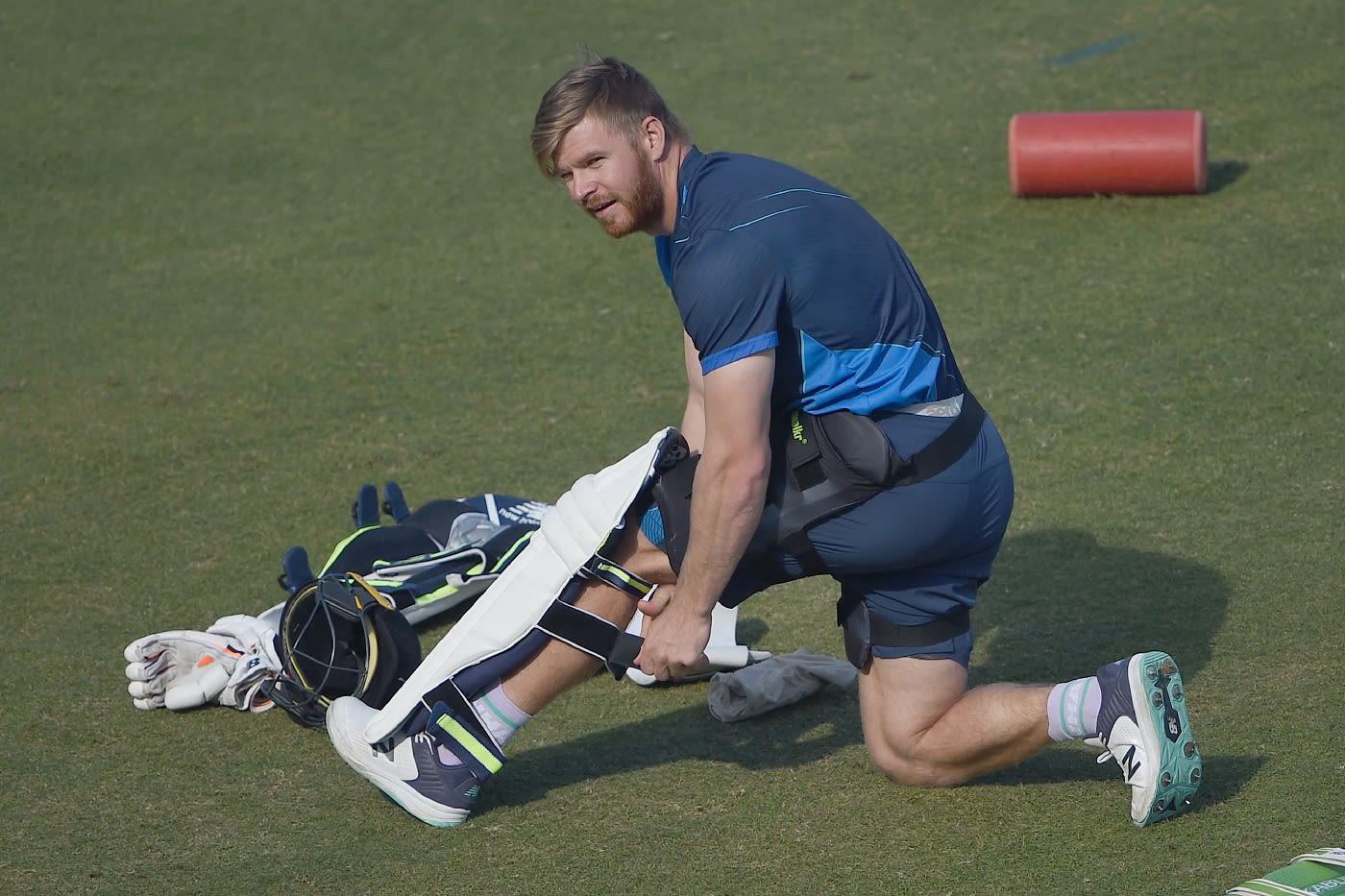 Glenn Phillips pads up in practice | ESPNcricinfo.com
