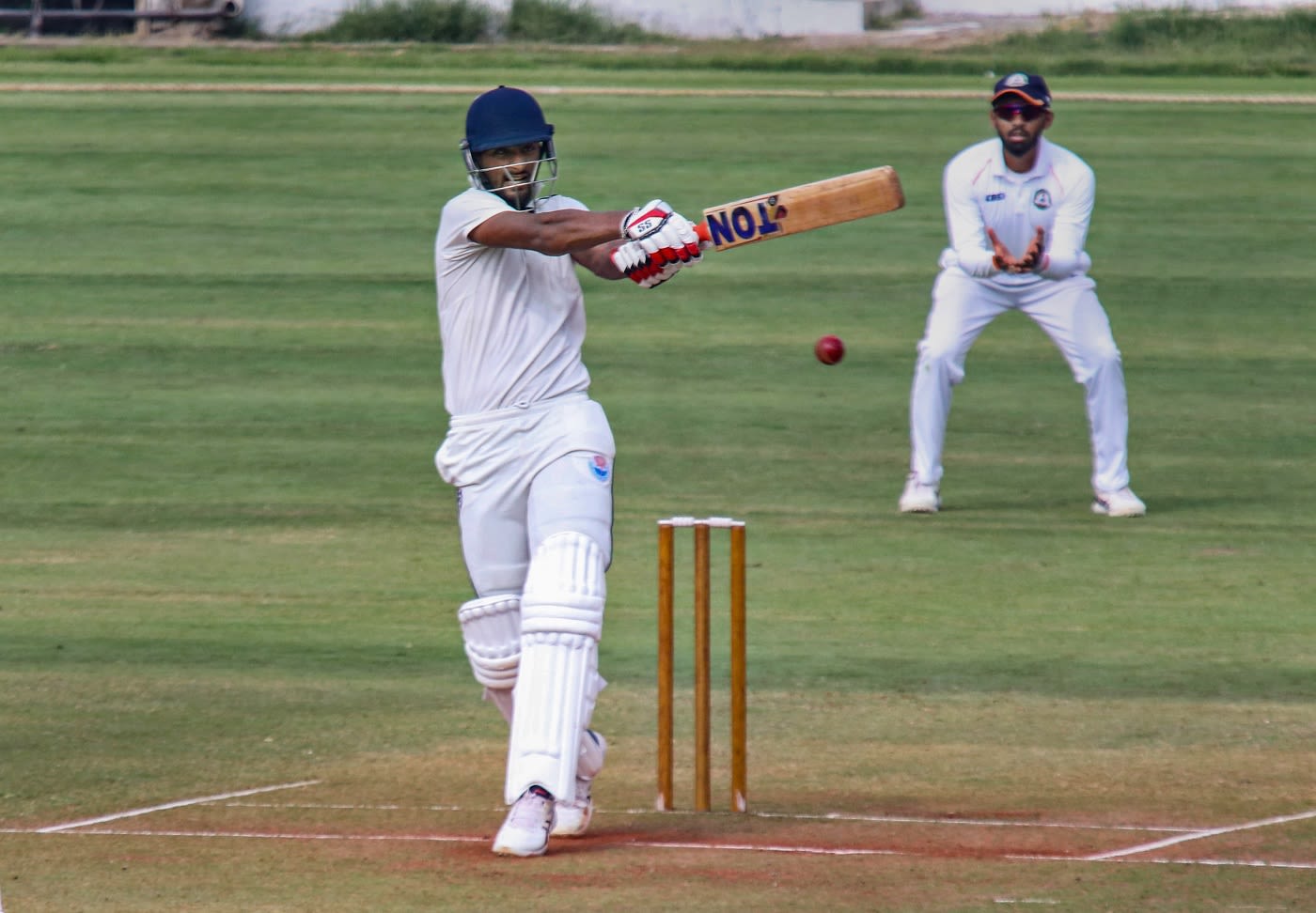 Musaif Ajaz pulls one away | ESPNcricinfo.com