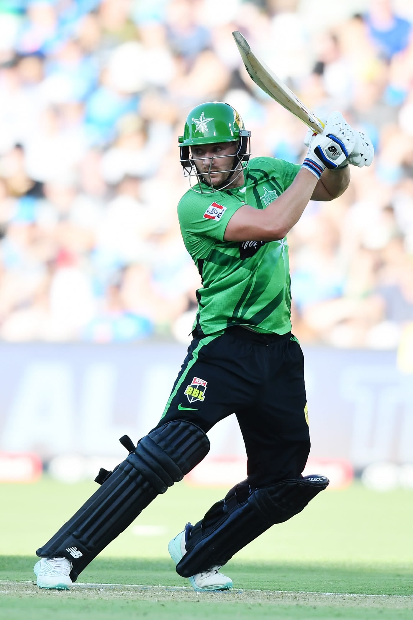 Joe Clarke punches one away | ESPNcricinfo.com