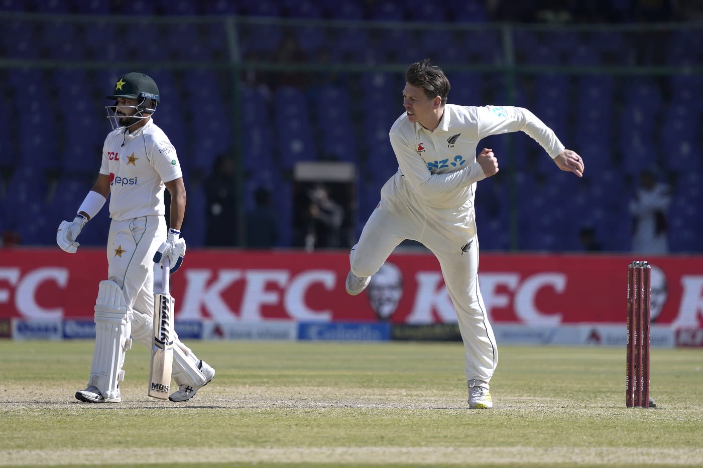Michael Bracewell impressed with two wickets before lunch ...