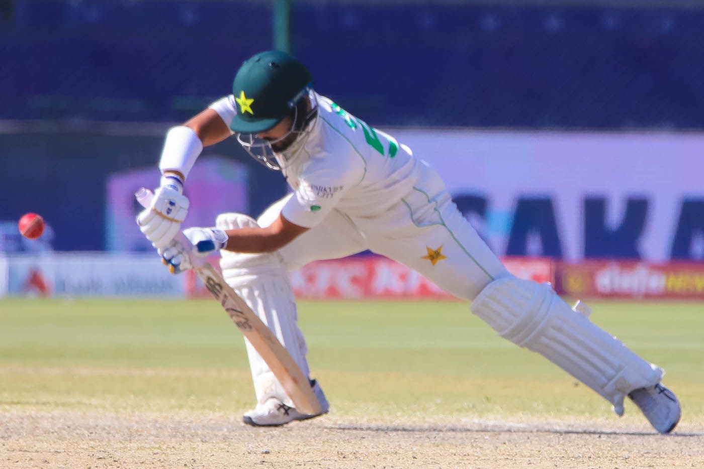 Saud Shakeel's solidity provided safety after Pakistan lost a few ...
