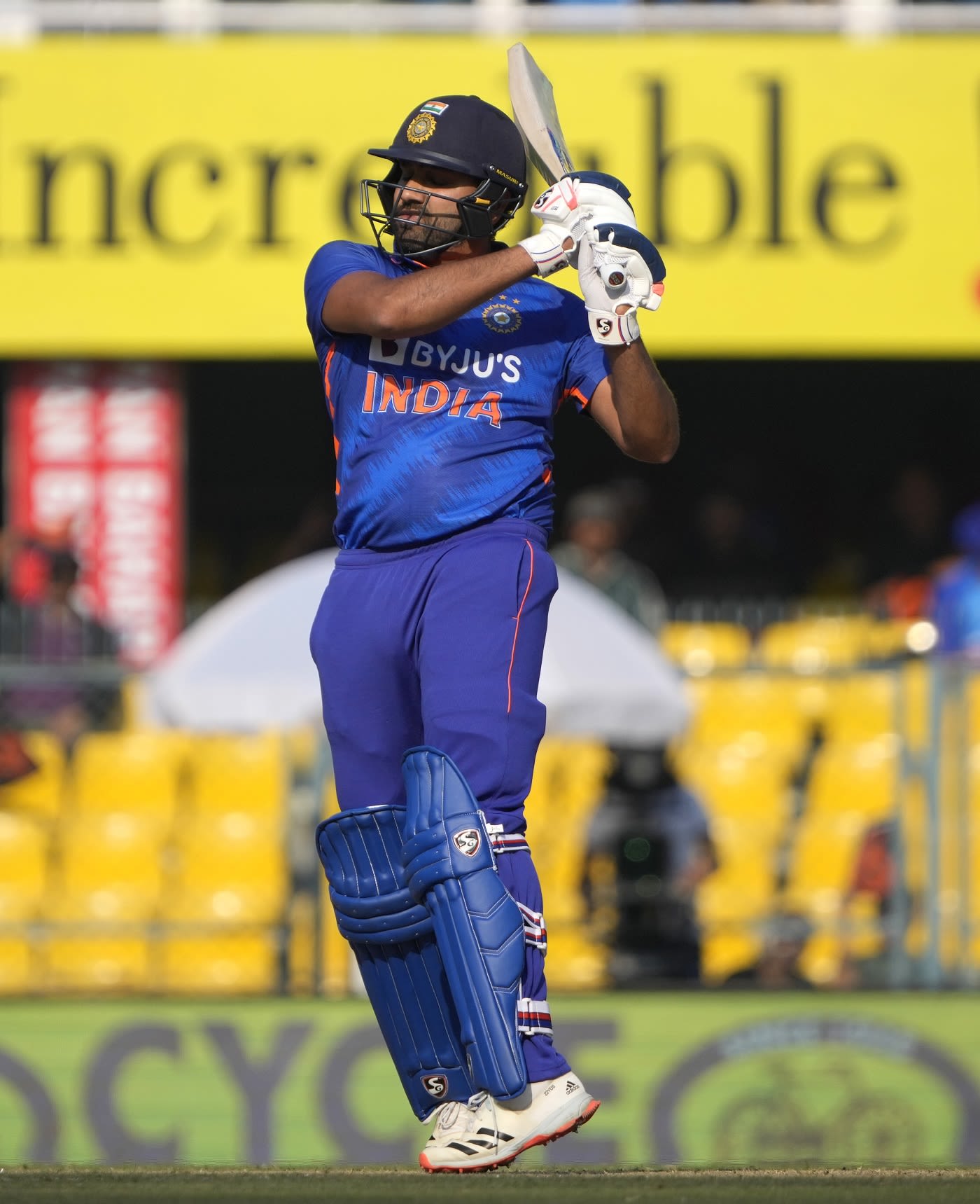 Rohit Sharma scythes one away | ESPNcricinfo.com