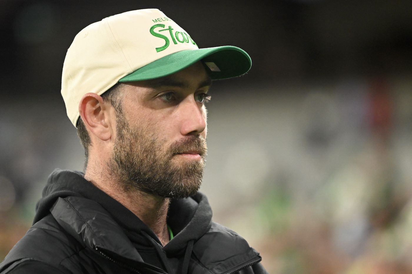 Glenn Maxwell was at the MCG to watch Stars play Strikers ...