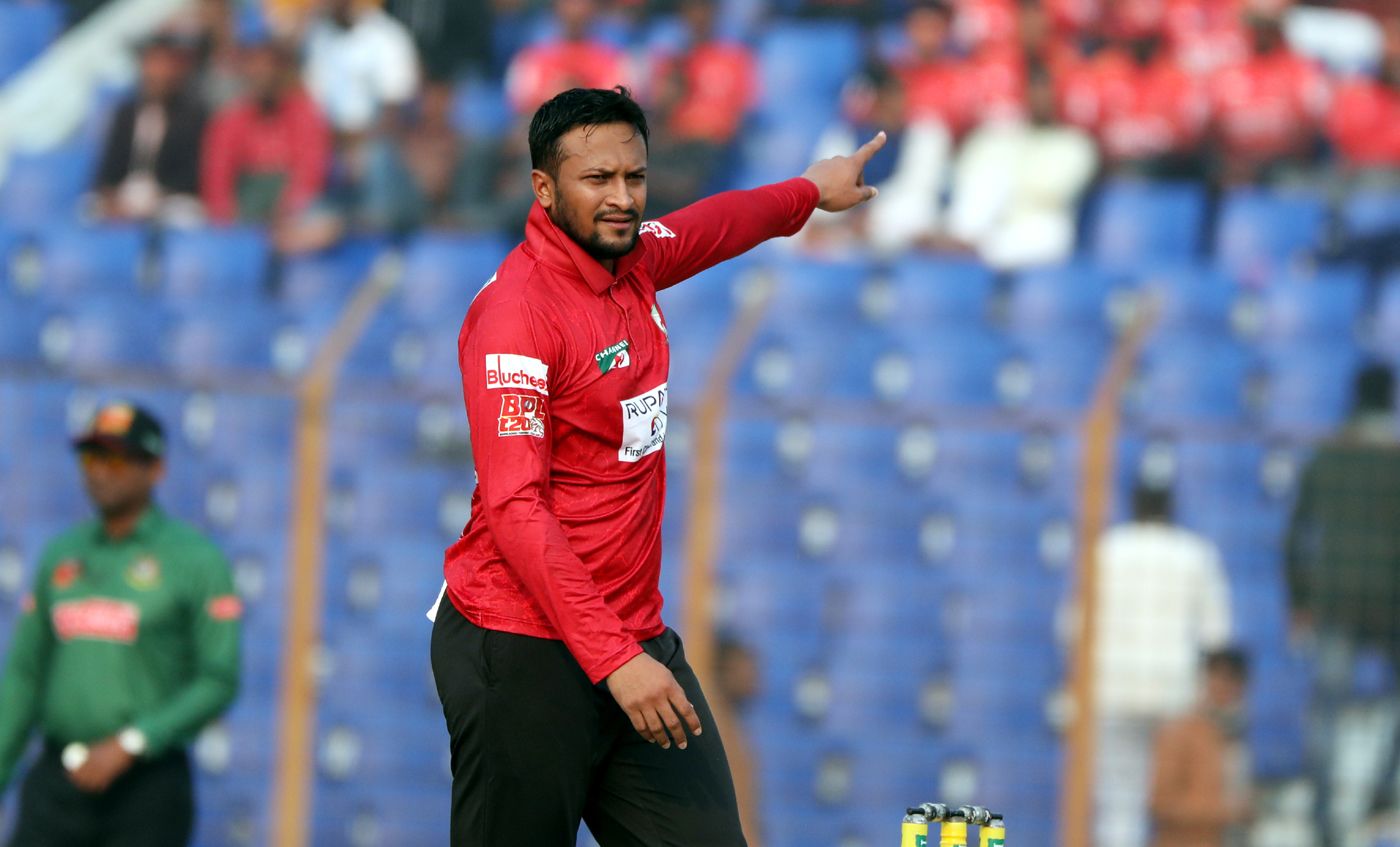 Shakib Al Hasan led his team to a 12-run win | ESPNcricinfo.com