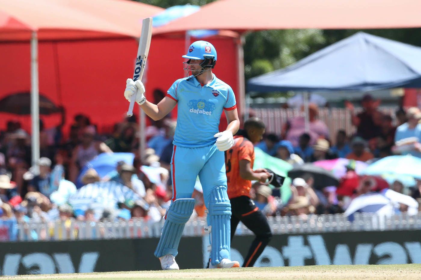 Will Jacks raises his bat upon bringing up fifty | ESPNcricinfo.com