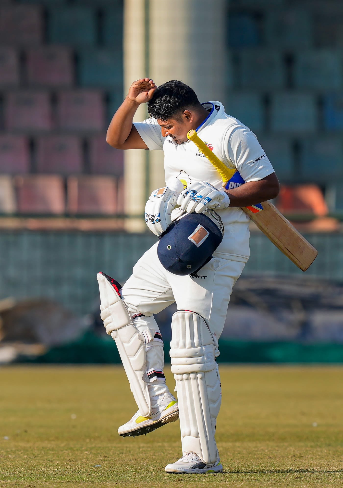 Sarfaraz Khan scored his third century in his last five first-class ...