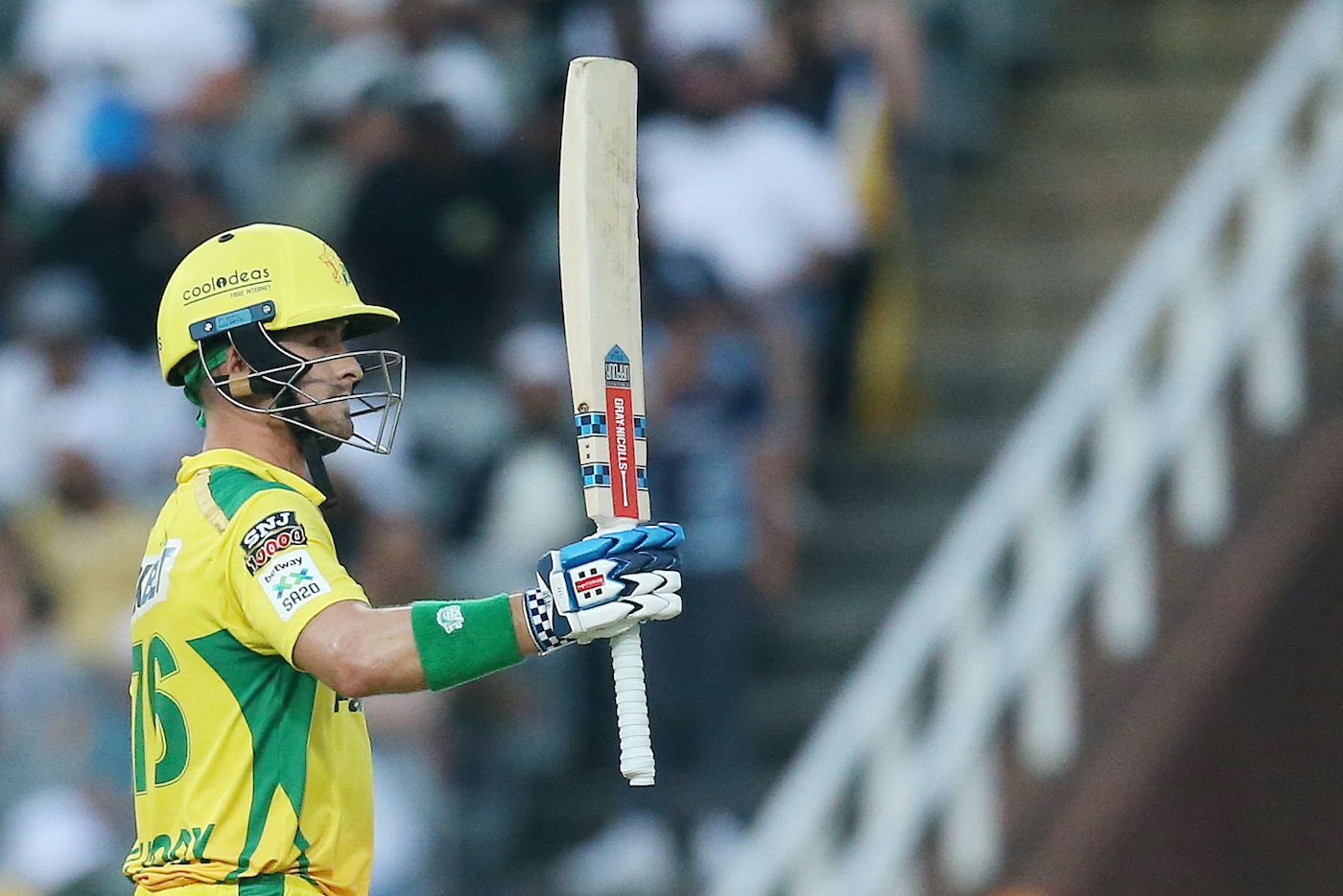 Reeza Hendricks celebrates upon reaching fifty | ESPNcricinfo.com