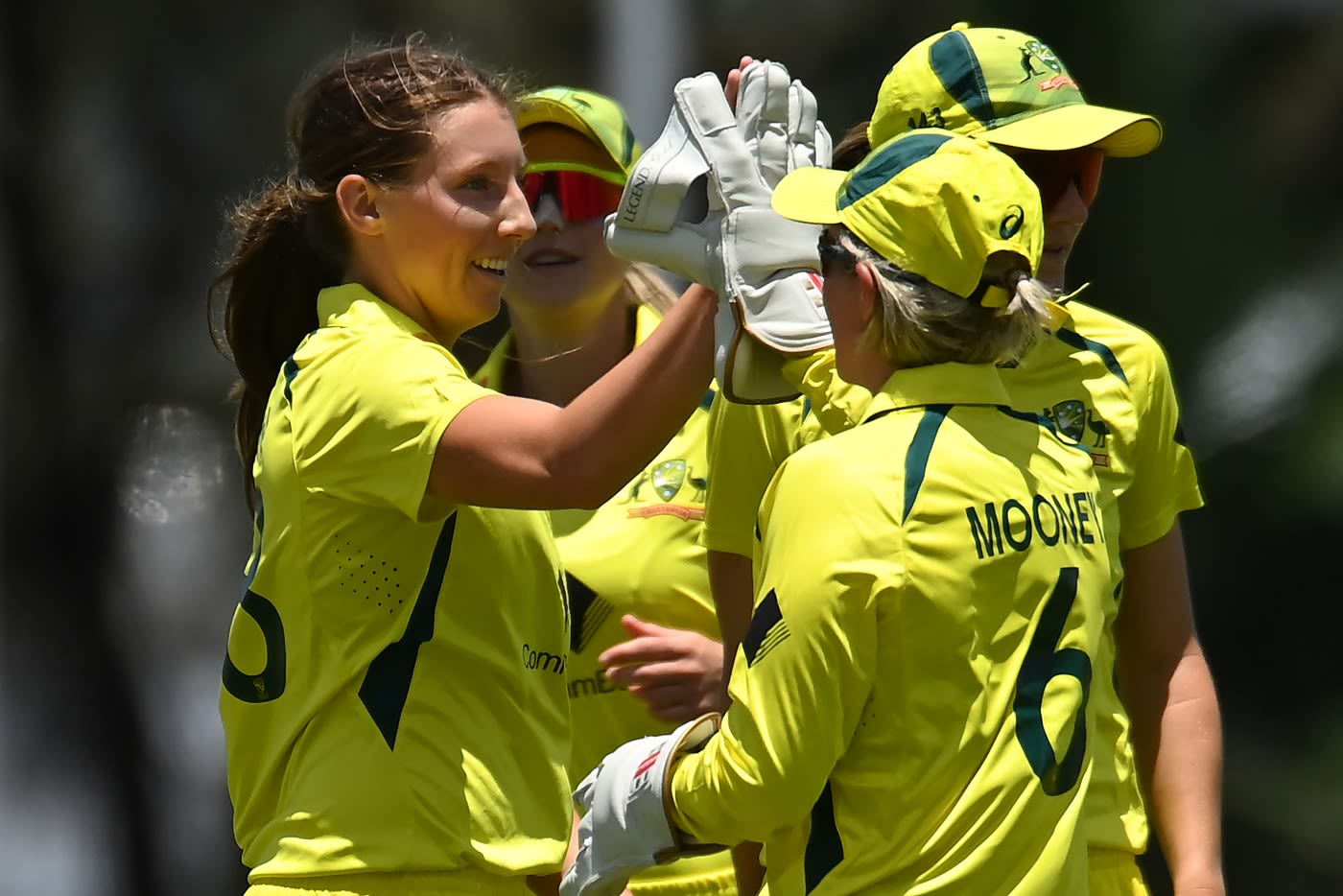 Darcie Brown Celebrates A Wicket