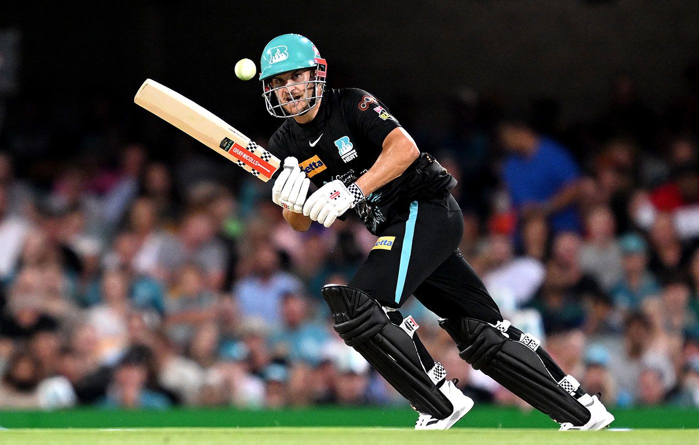 Sam Hain tried to give Brisbane Heat a competitive total | ESPNcricinfo.com