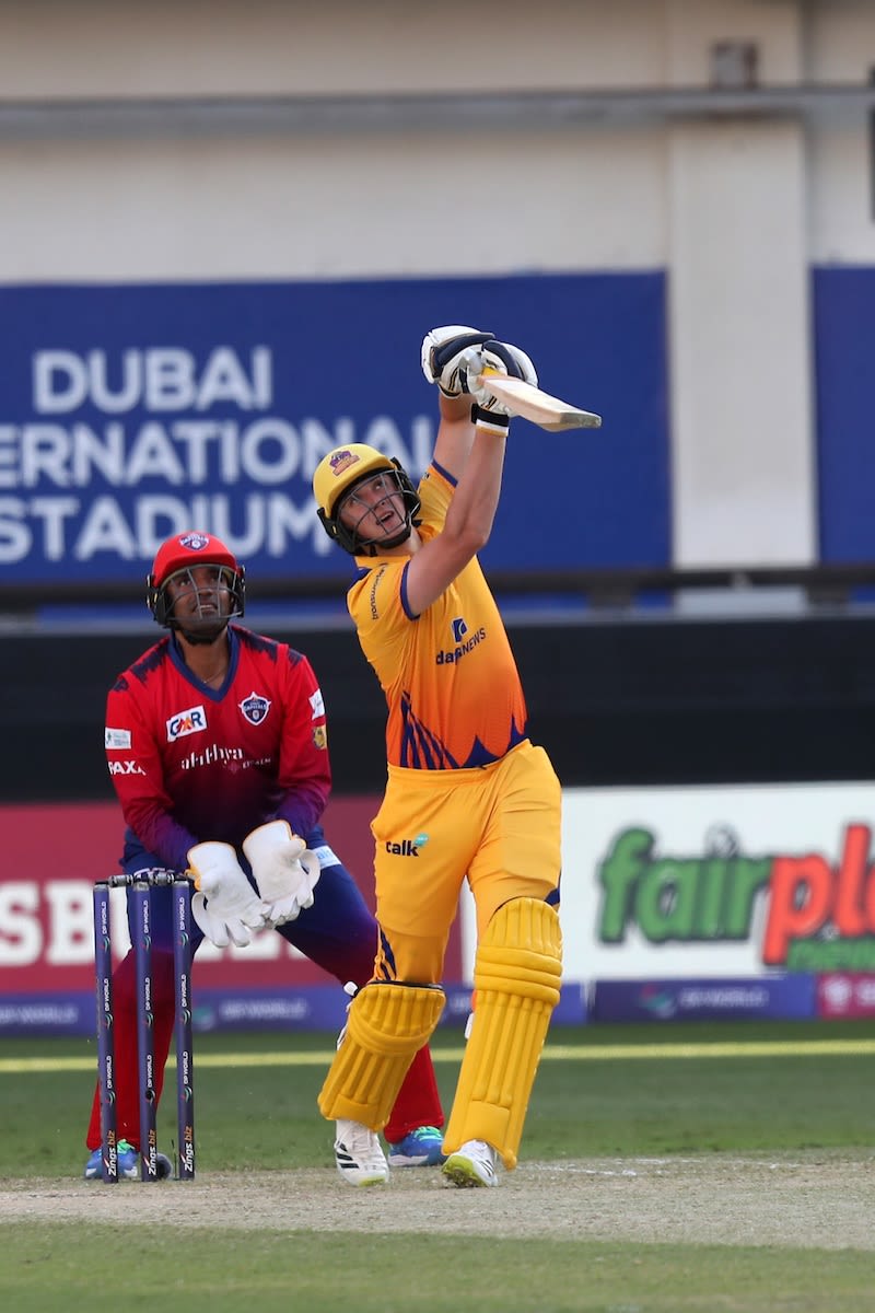 Tom Kohler-Cadmore struck a 19-ball fifty as Sharjah Warriors slammed ...
