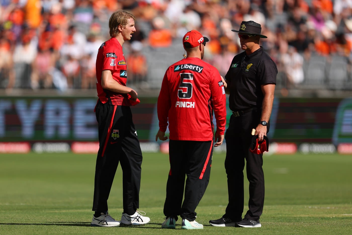 David Moody was removed from the attack after bowling two full tosses ...