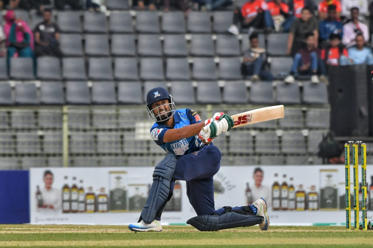 Mohammad Mithun hit three sixes during his 36-ball 54 | ESPNcricinfo.com