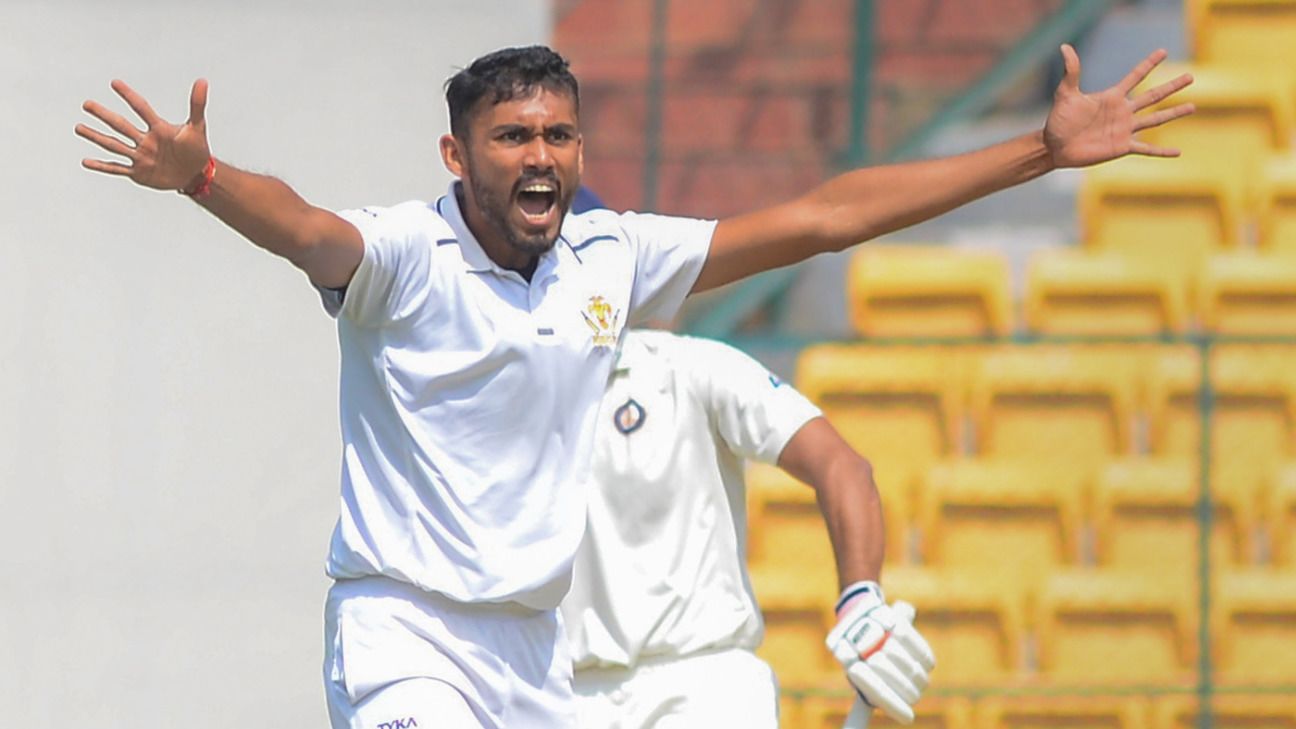 Meet Karnataka's M Venkatesh, the debutant who lit up a Ranji quarter ...