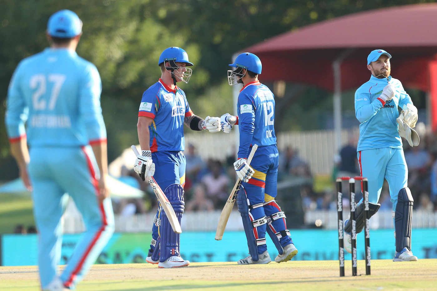 Ben McDermott and Quinton de Kock got Super Giants off to a flyer ...