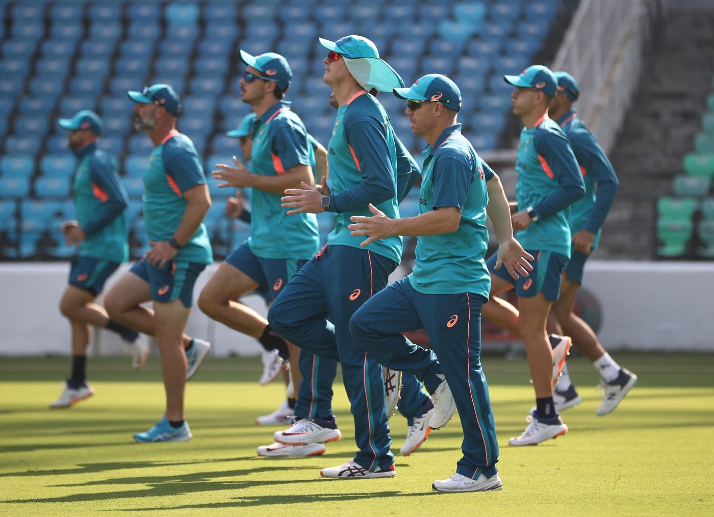 Australia players train in Nagpur two days ahead of the first Test ...