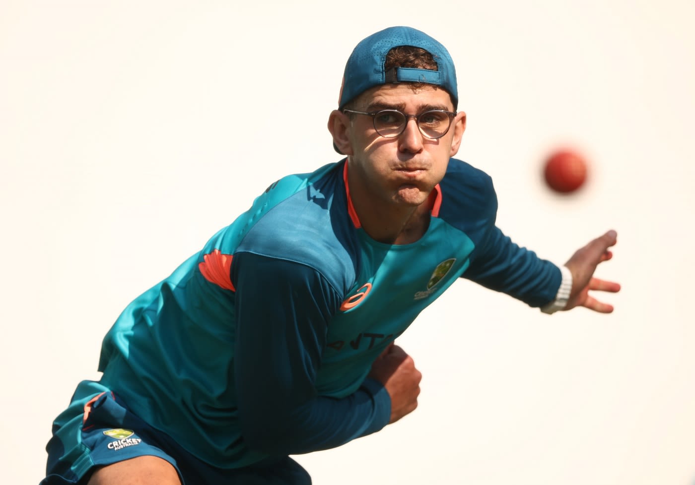 Todd Murphy looks on during training | ESPNcricinfo.com