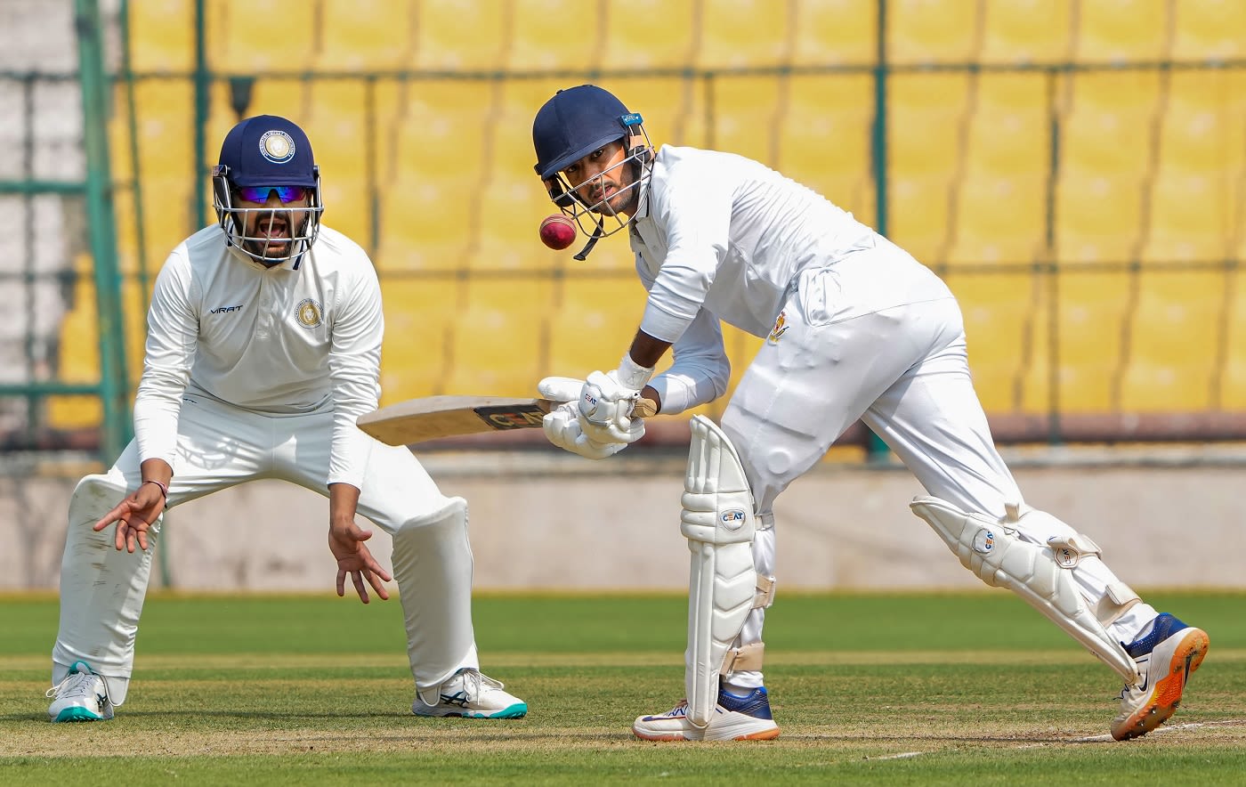 Mayank Agarwal flicks one away | ESPNcricinfo.com