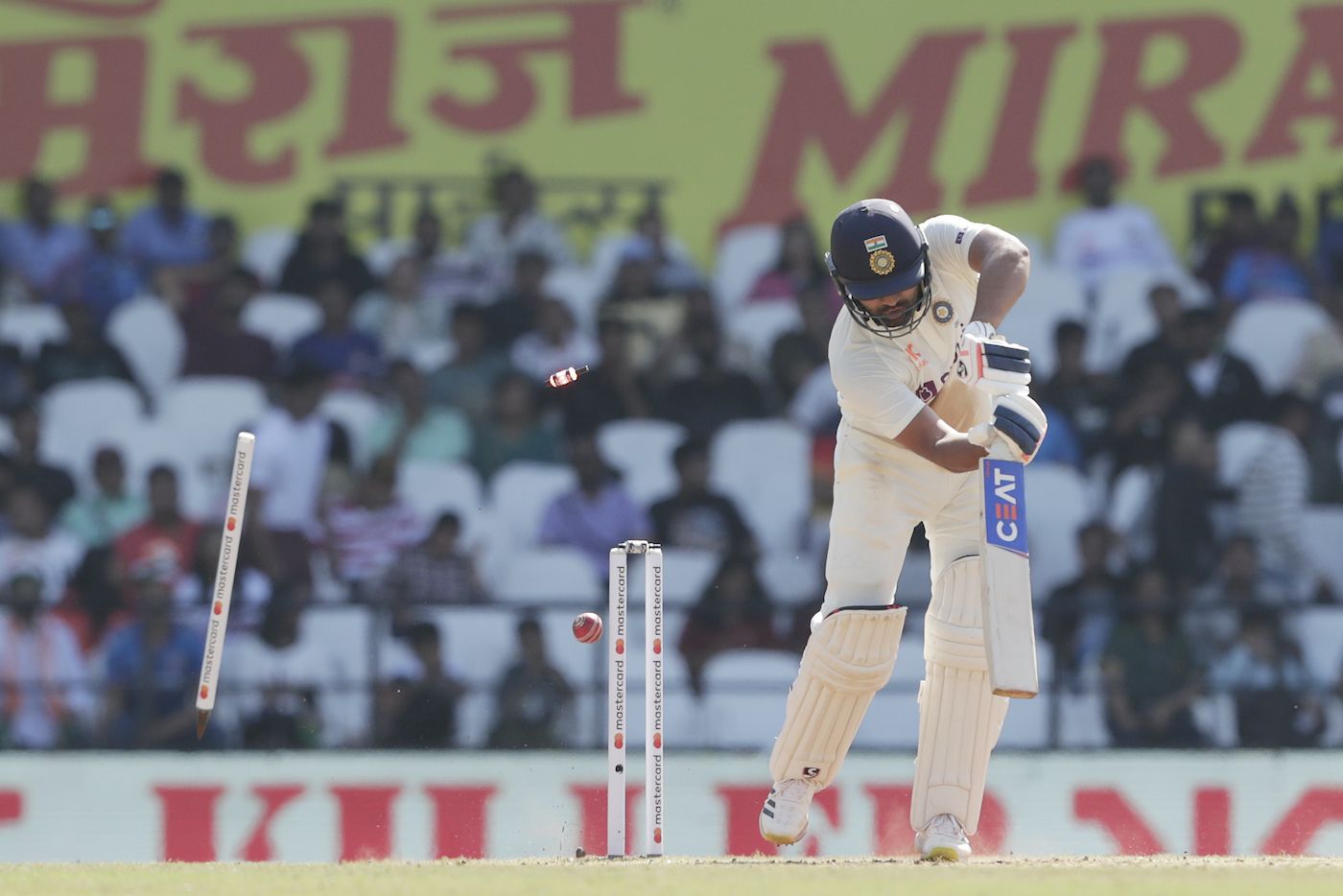 Rohit Sharma loses his off stump | ESPNcricinfo.com