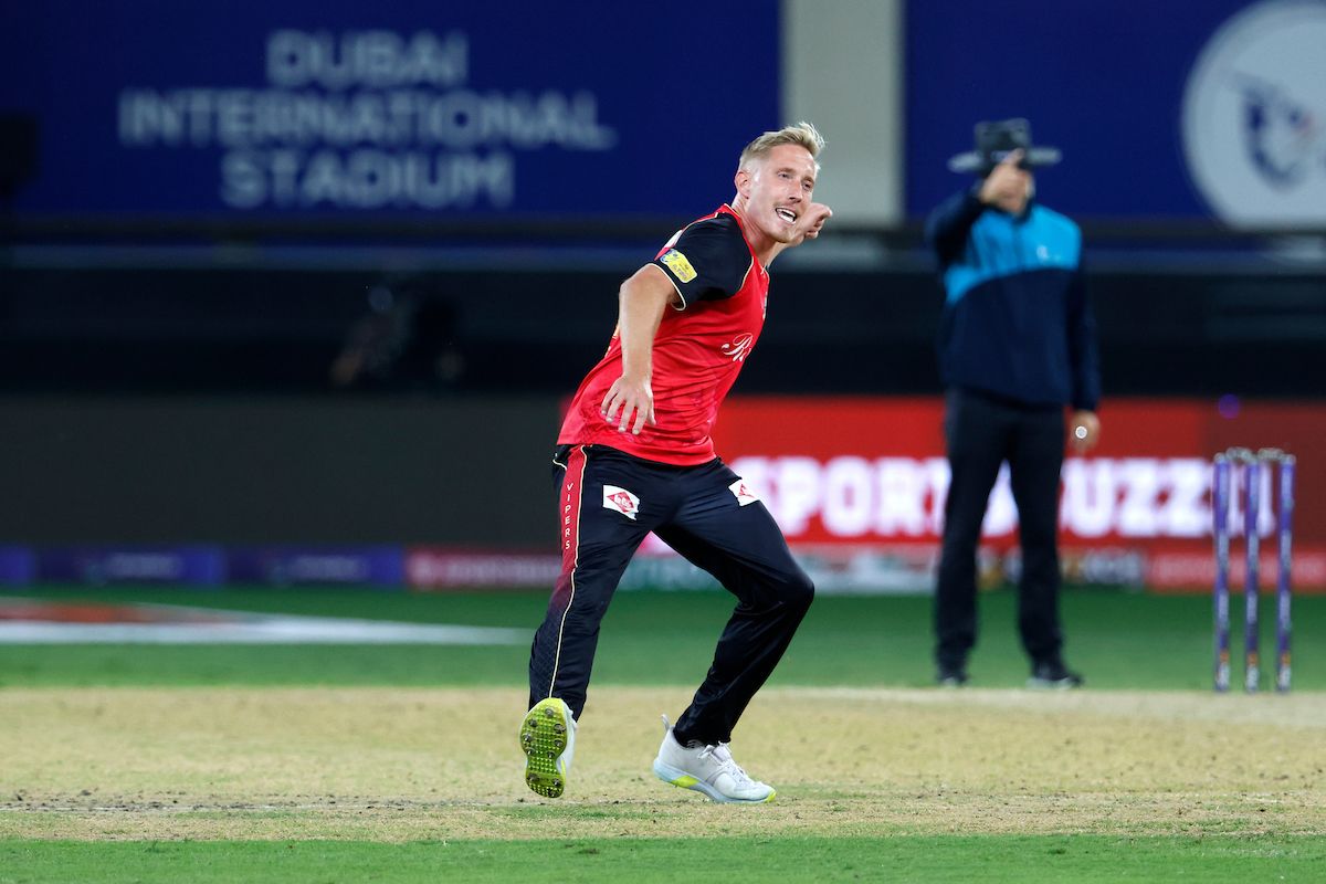 Luke Wood picked up a wicket in his opening over | ESPNcricinfo.com