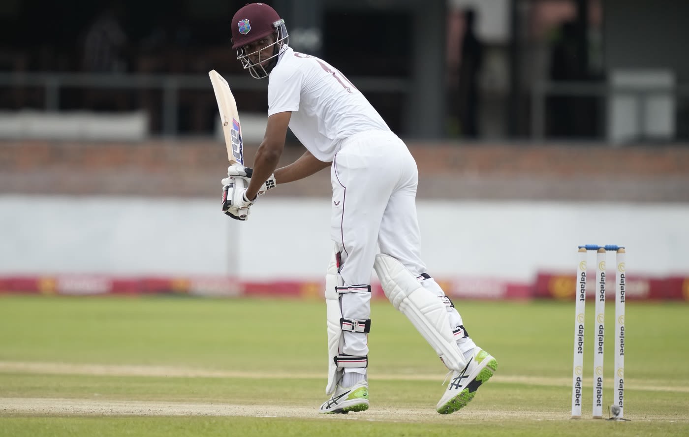 Roston Chase flicks to the leg side | ESPNcricinfo.com