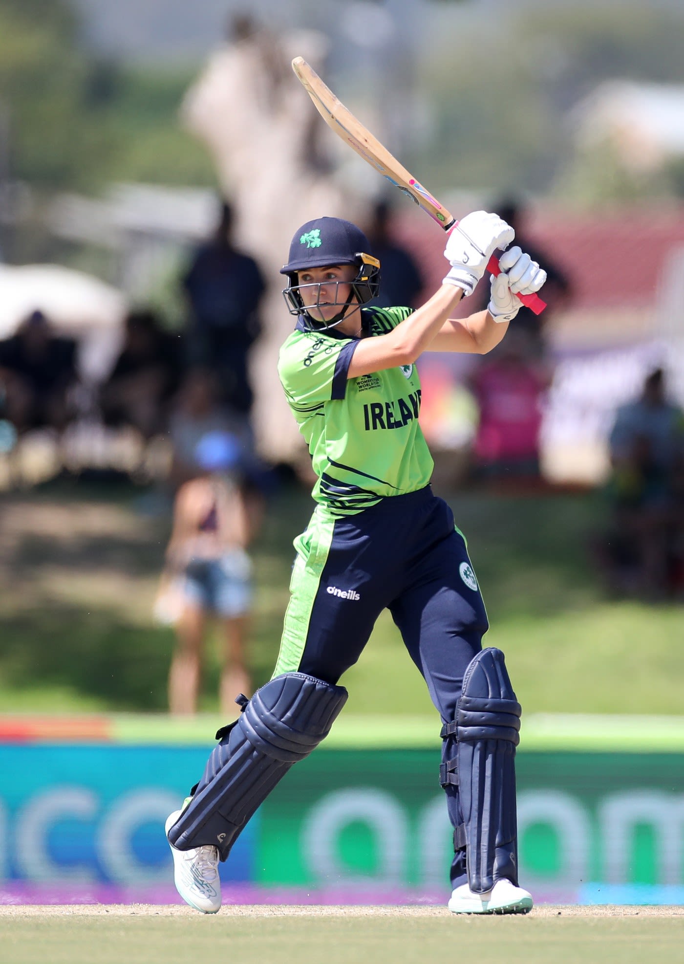 Gaby Lewis cuts through the off side | ESPNcricinfo.com
