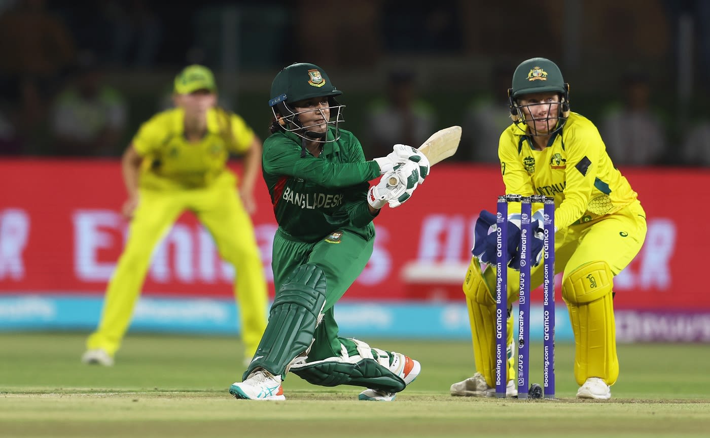 Nigar Sultana swipes one through square leg | ESPNcricinfo.com