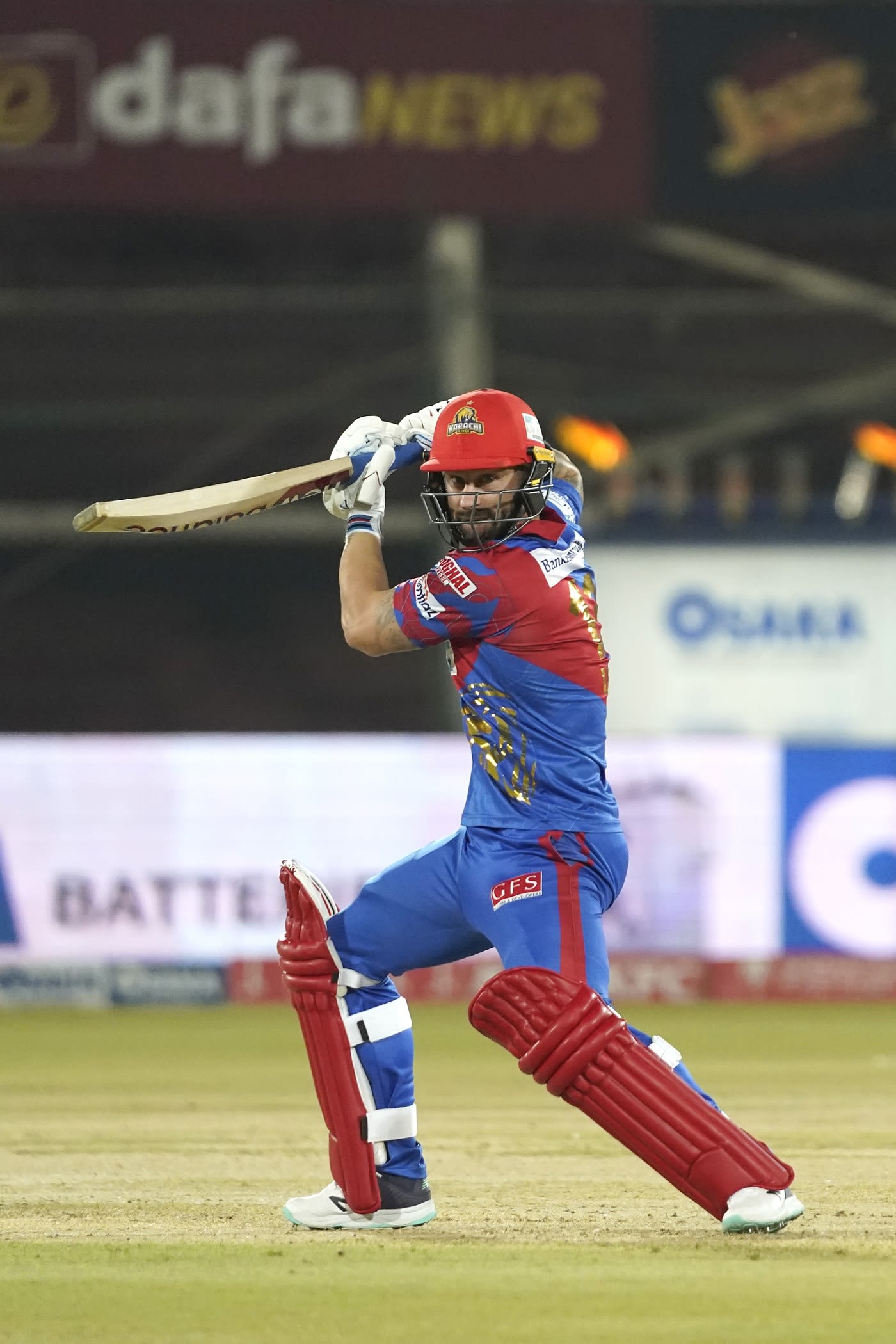 Matthew Wade smashed 36 off 24 balls before he was run out ...