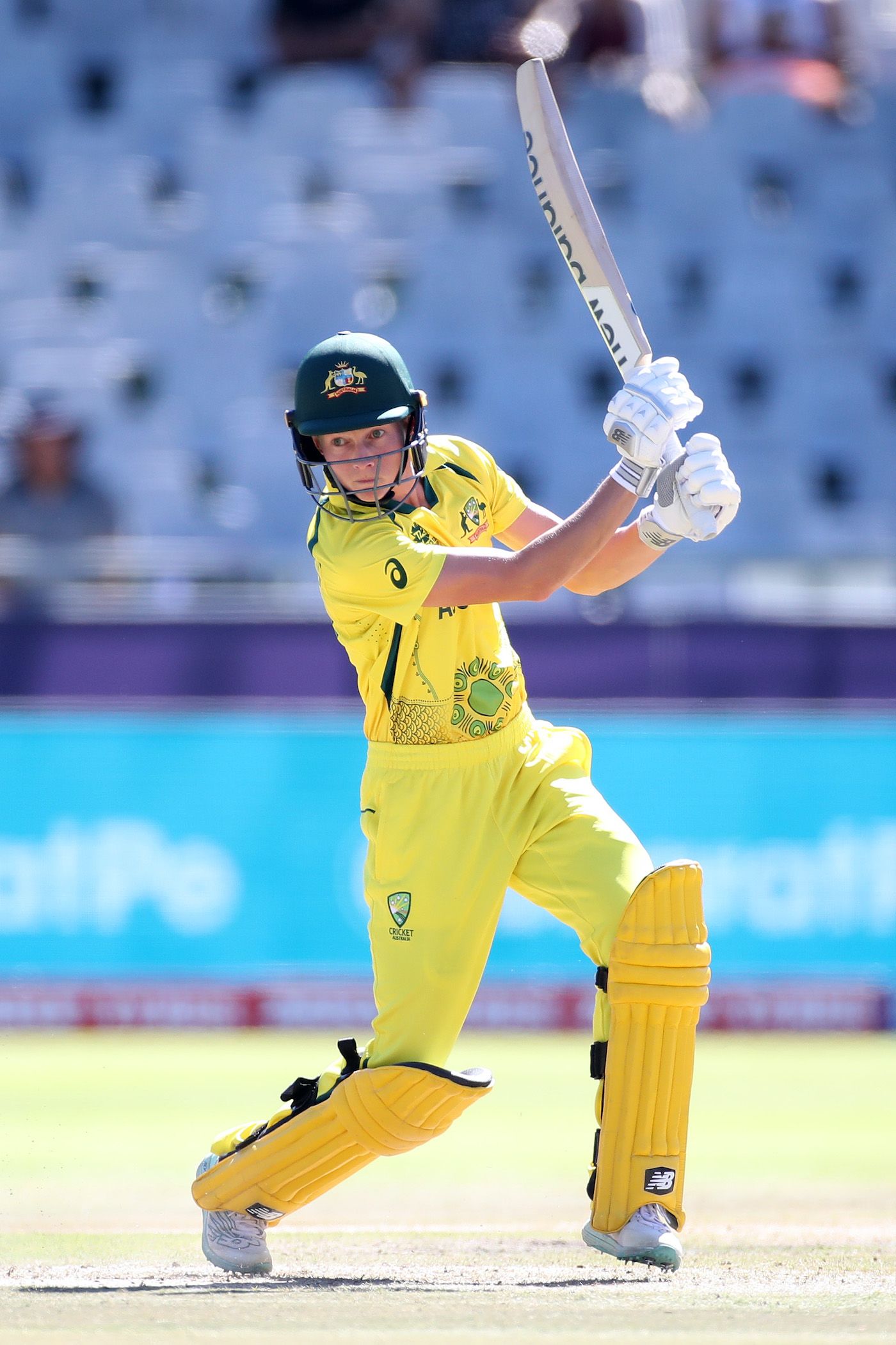 Meg Lanning plays the ball into the off side | ESPNcricinfo.com