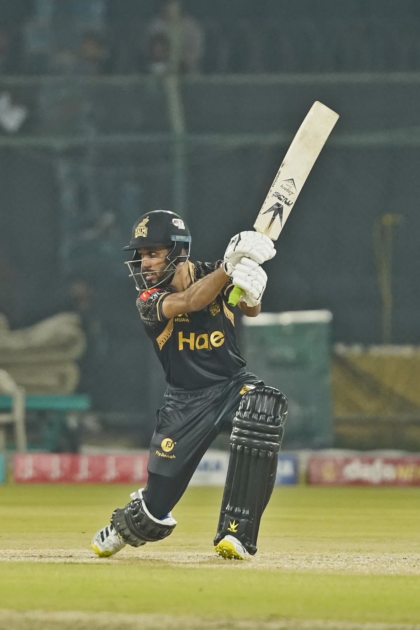 Mohammad Haris drives | ESPNcricinfo.com