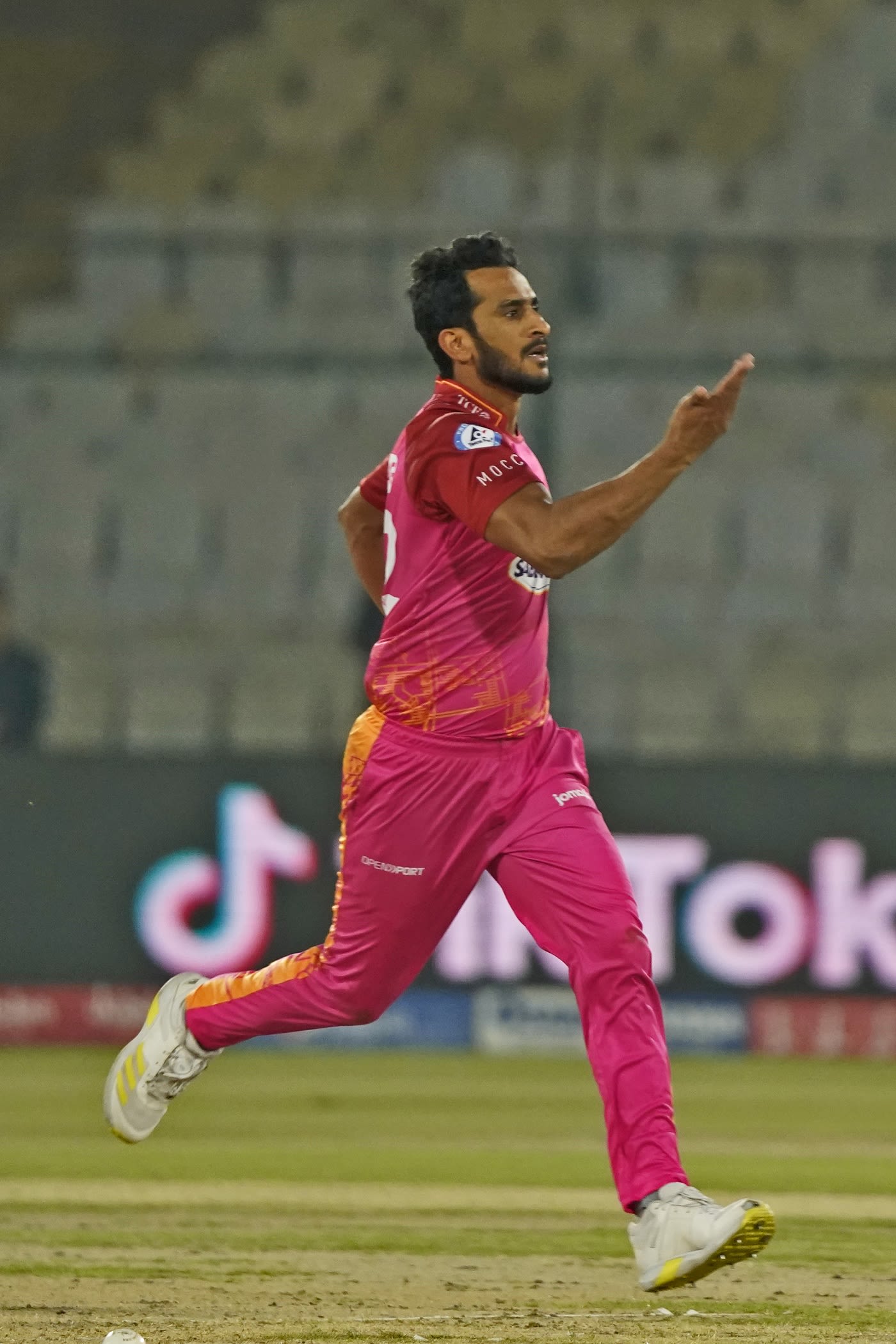 Hasan Ali gives the batter a send-off | ESPNcricinfo.com