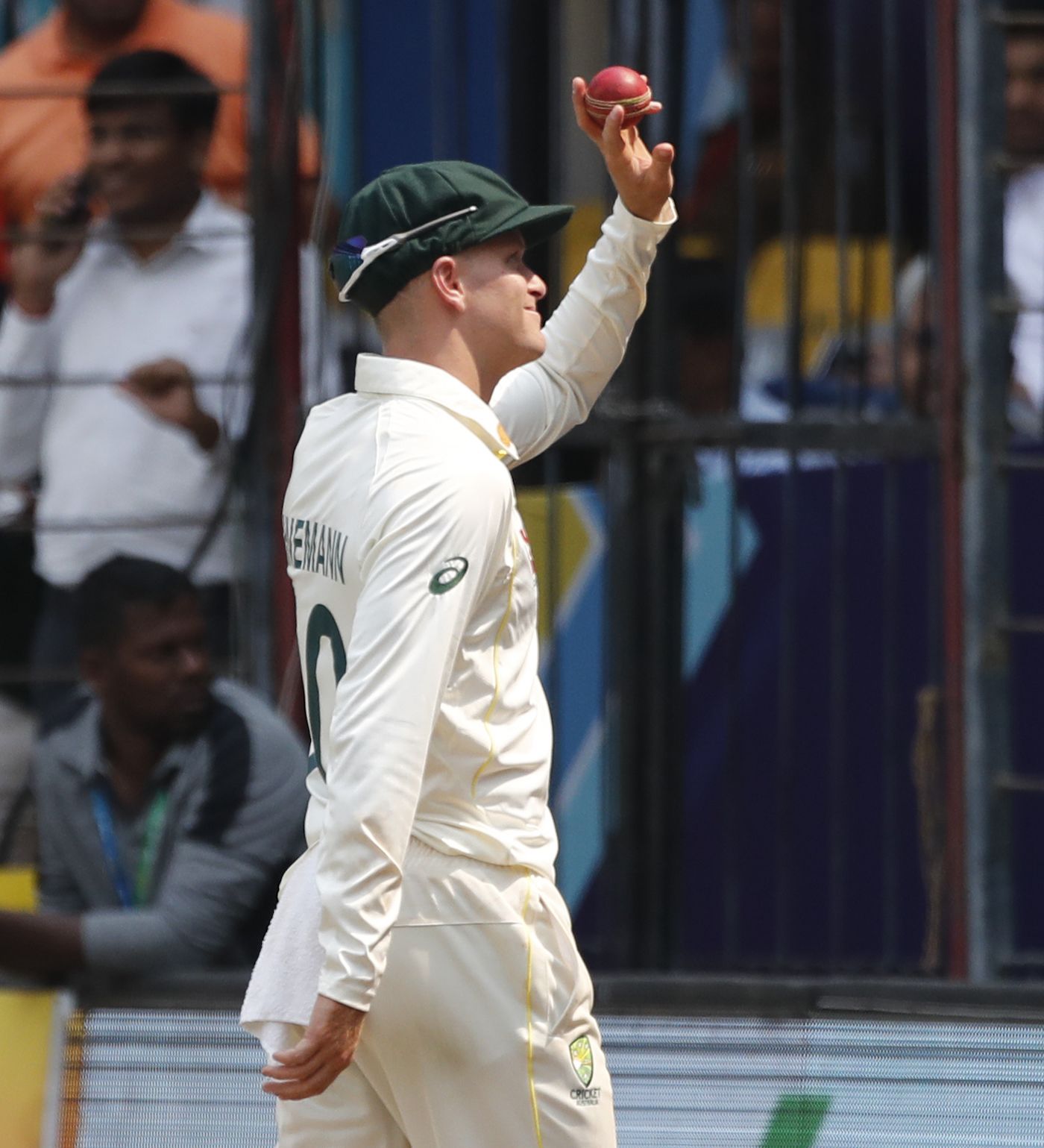 Matt Kuhnemann picked up his first five-wicket haul in Tests ...