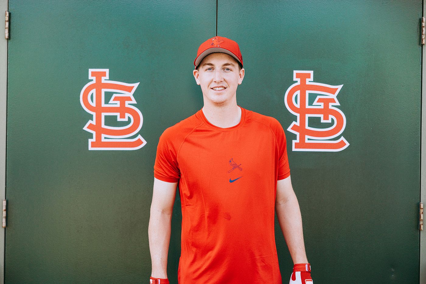 Harry Brook joined up with the St. Louis Cardinals at spring training ...