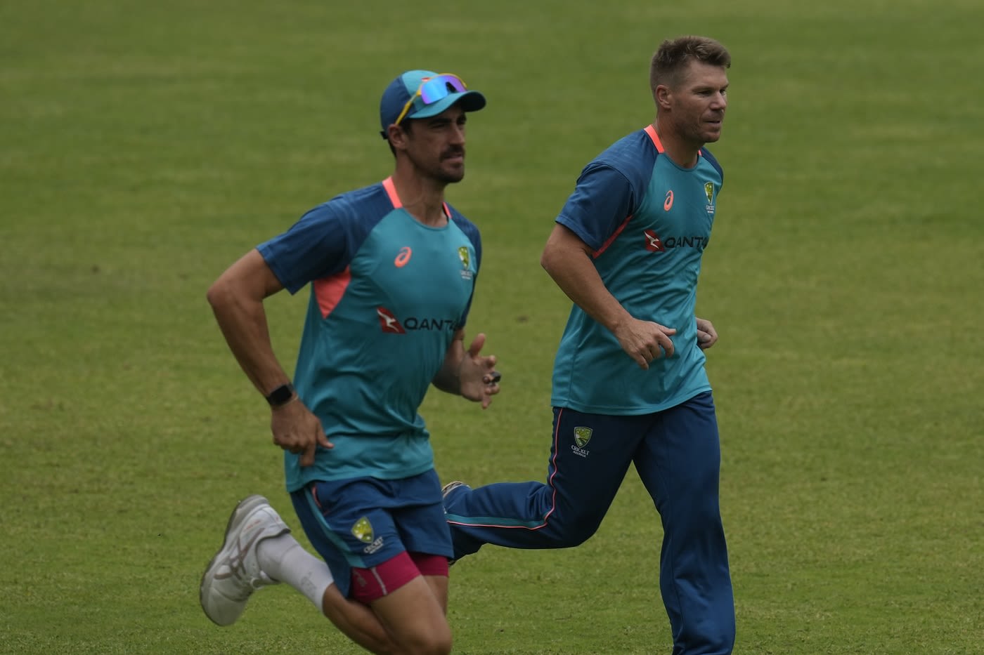 Mitchell Starc and David Warner tune up for the ODI series against ...