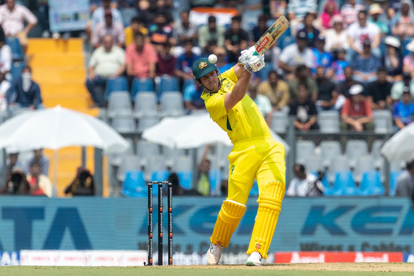 Mitchell Marsh is a strong hitter down the ground | ESPNcricinfo.com