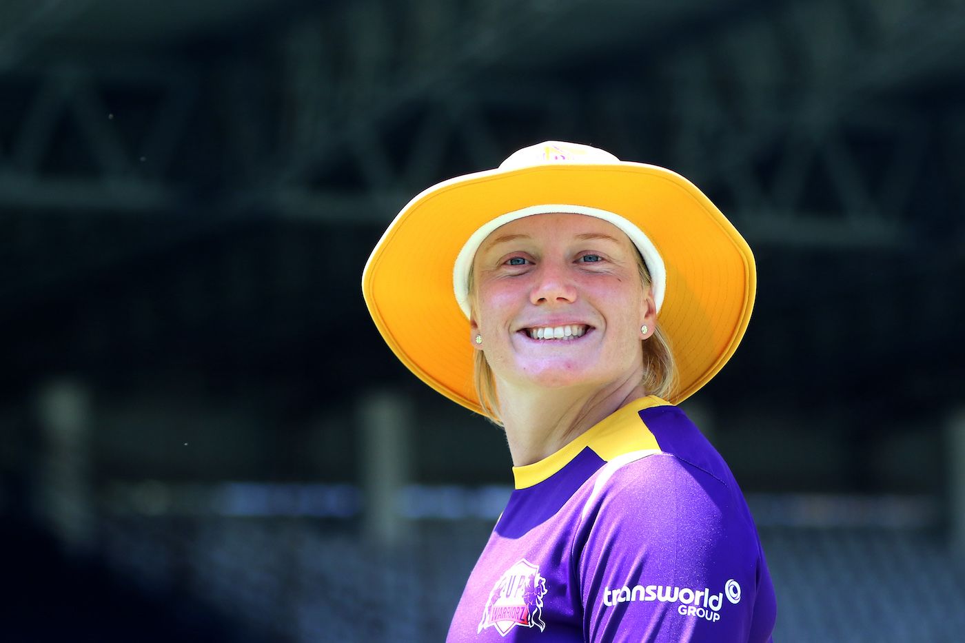 Alyssa Healy sports a big smile before the game | ESPNcricinfo.com