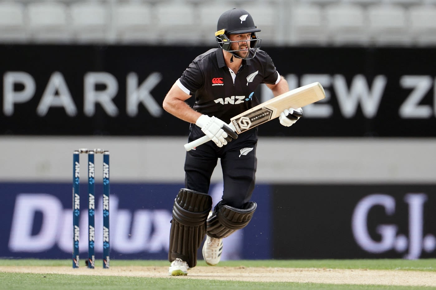 Debutant Chad Bowes in action | ESPNcricinfo.com