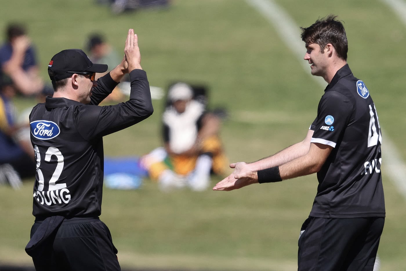Henry Shipley celebrates after dismissing Angelo Mathews | ESPNcricinfo.com