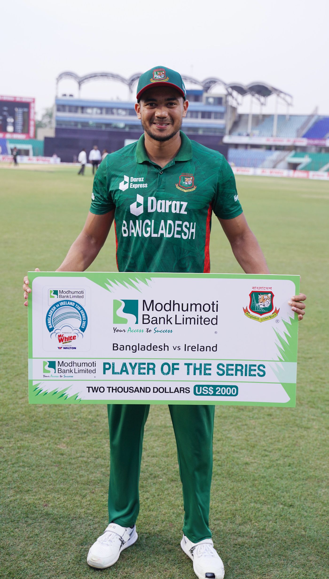 Taskin Ahmed Was The Player Of The Series