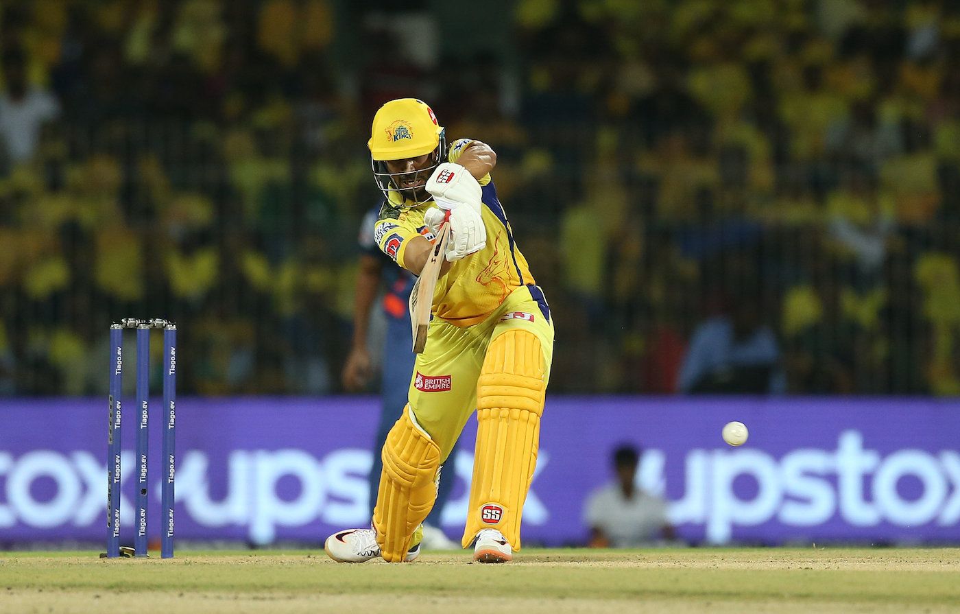 Ruturaj Gaikwad plays on the front foot | ESPNcricinfo.com