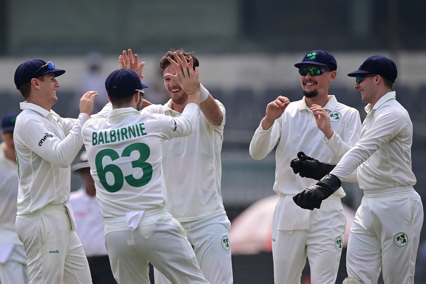 Mark Adair bowled Mominul Haque around the legs | ESPNcricinfo.com
