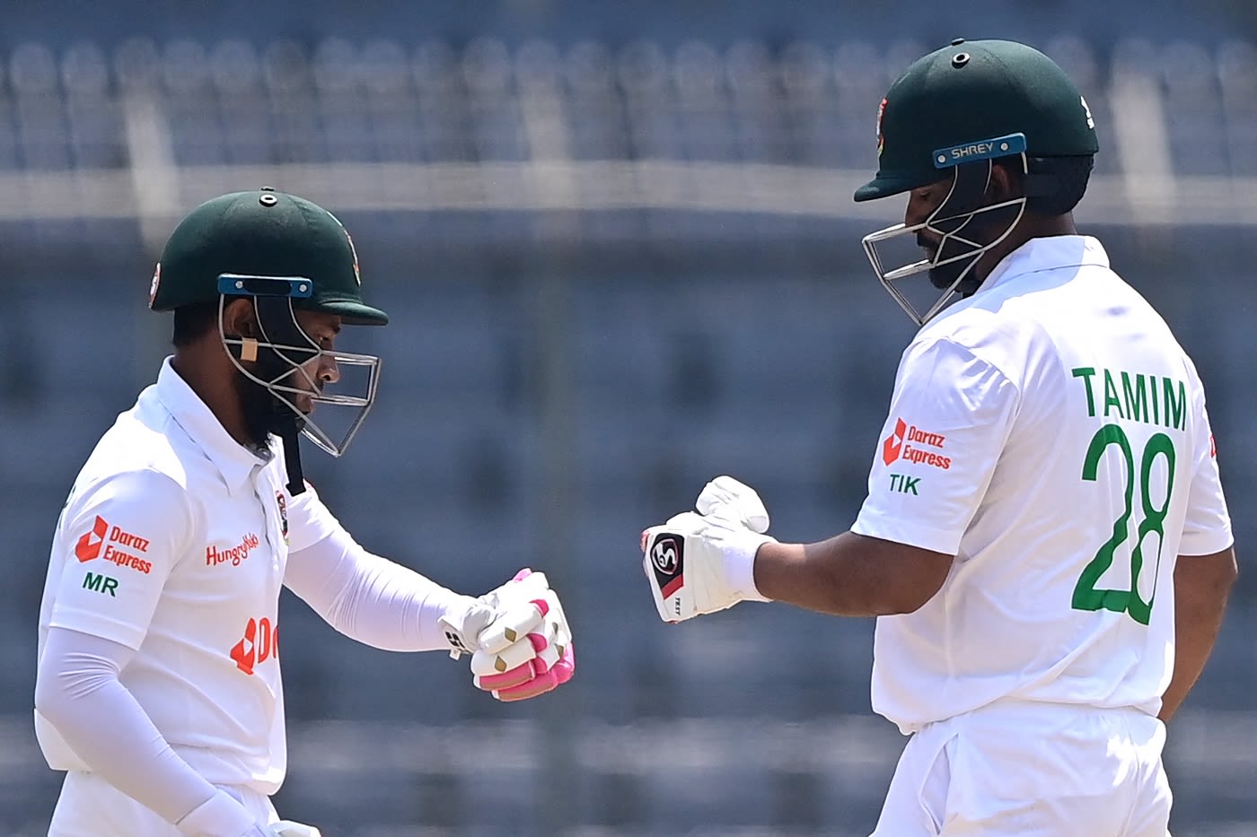 Mushfiqur Rahim and Tamim Iqbal took control of the chase ...