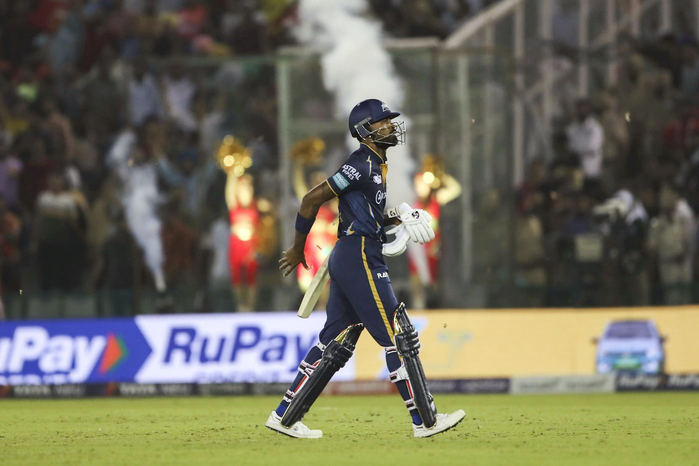Hardik Pandya walks back after being dismissed | ESPNcricinfo.com