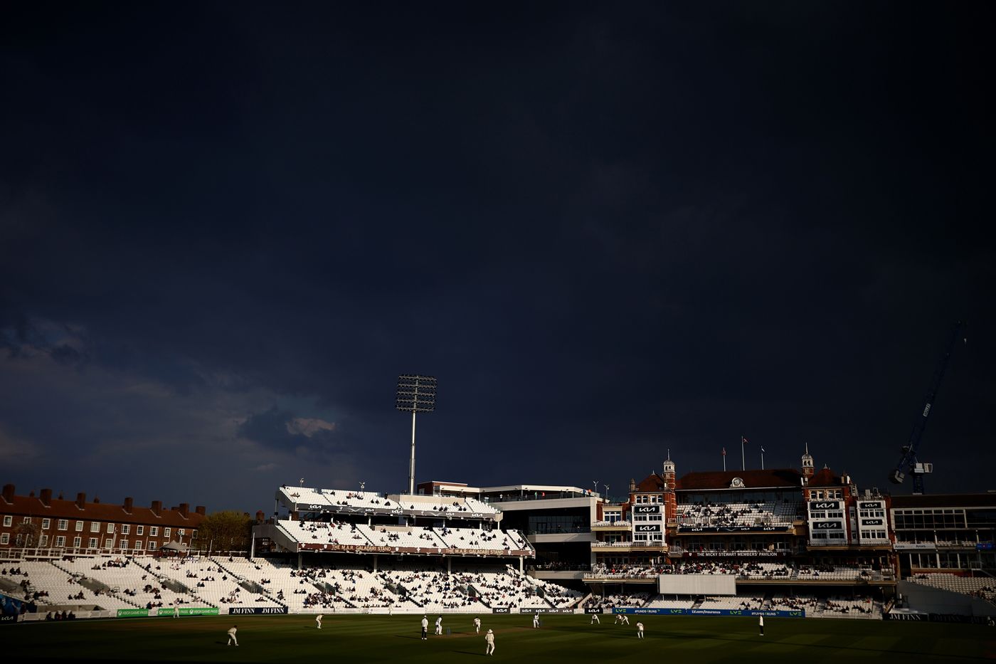 A Saturday Championship crowd at Kia Oval | ESPNcricinfo.com