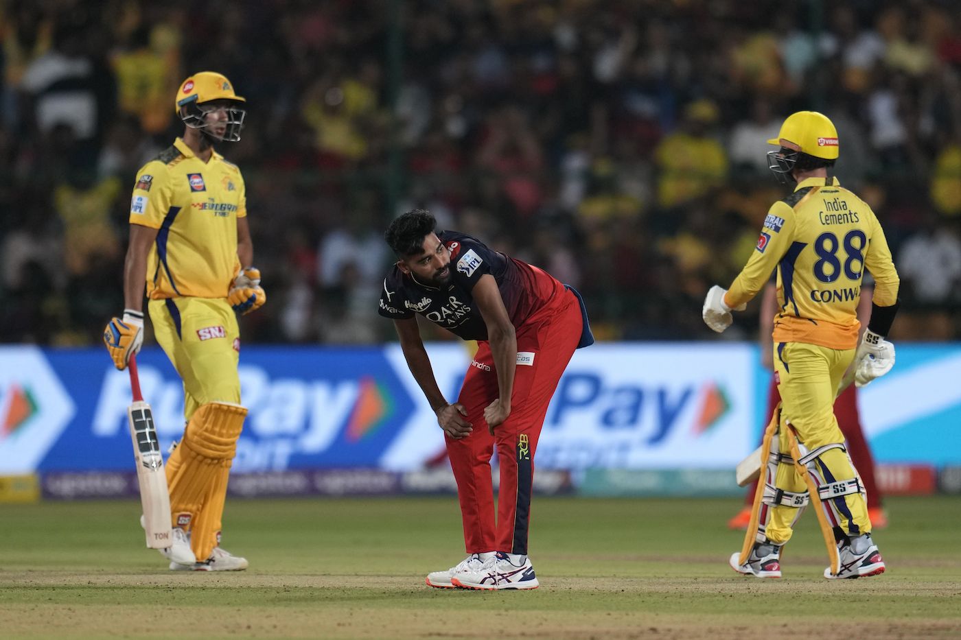 The RCB bowlers came in for a fair bit of punishment | ESPNcricinfo.com