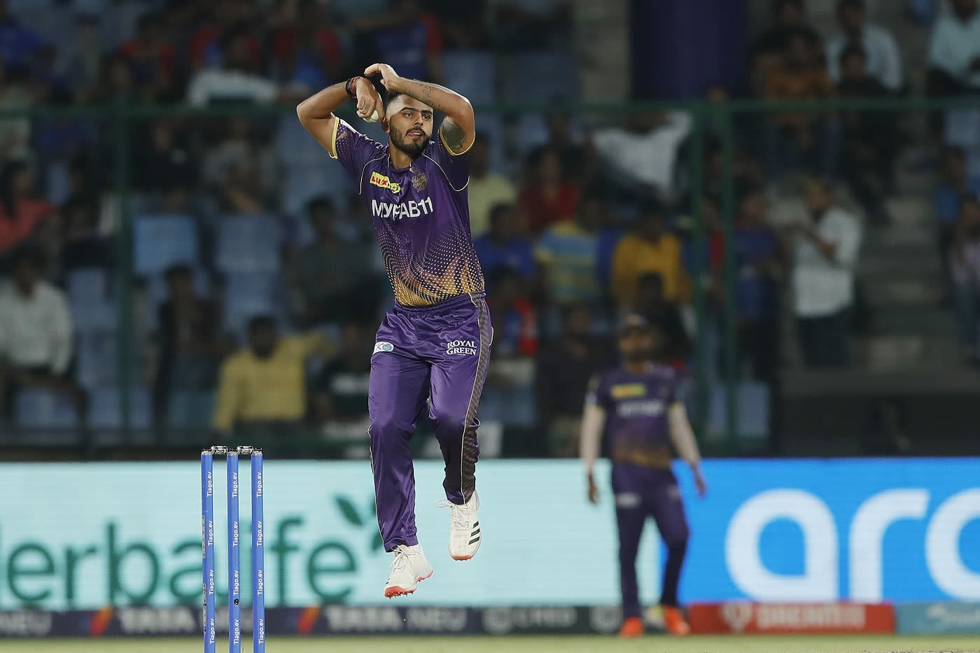 Nitish Rana bowls | ESPNcricinfo.com