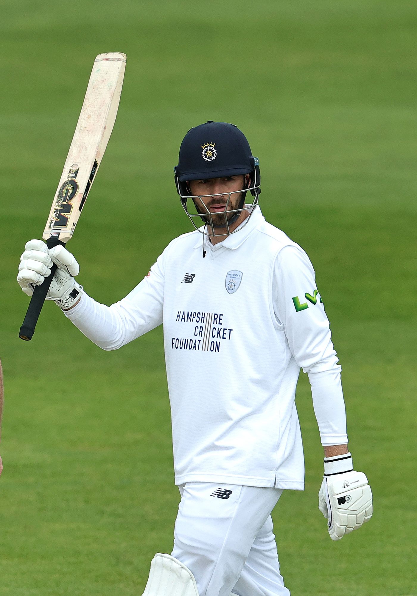James Vince celebrates his 150 | ESPNcricinfo.com