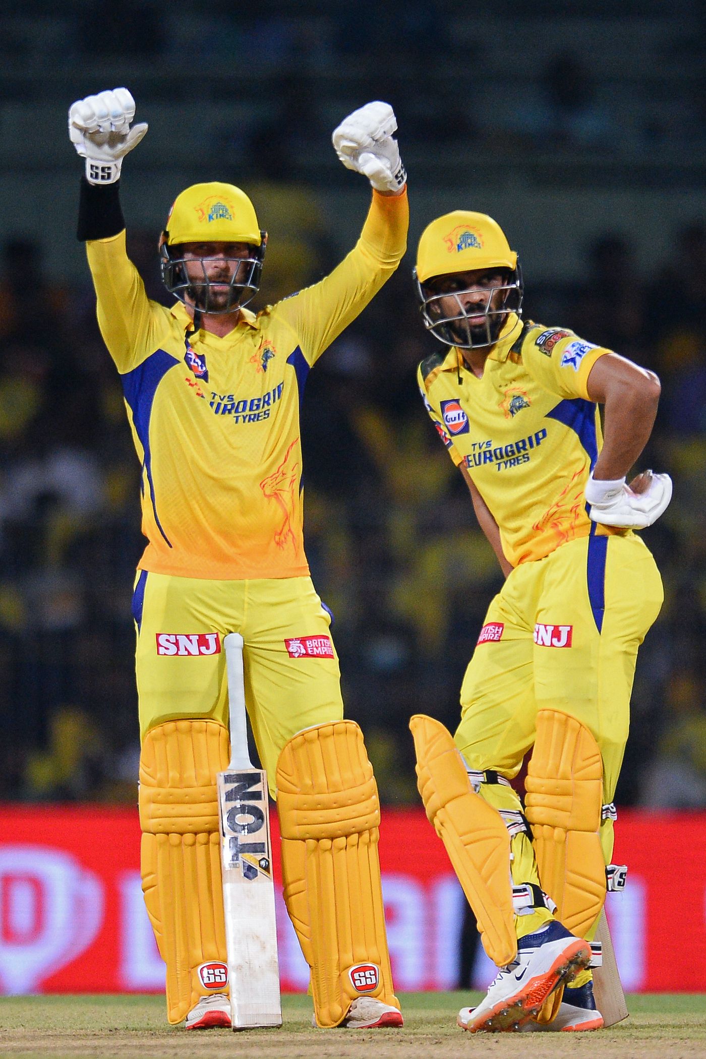 Devon Conway and Ruturaj Gaikwad added 87 for the first wicket ...