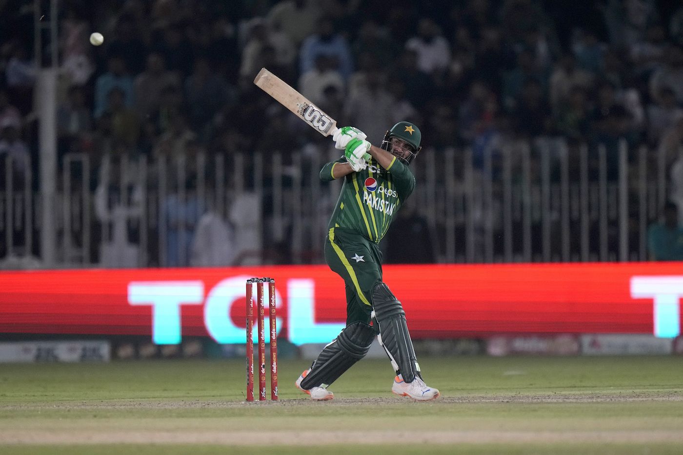Imad Wasim swats the ball into the leg side | ESPNcricinfo.com