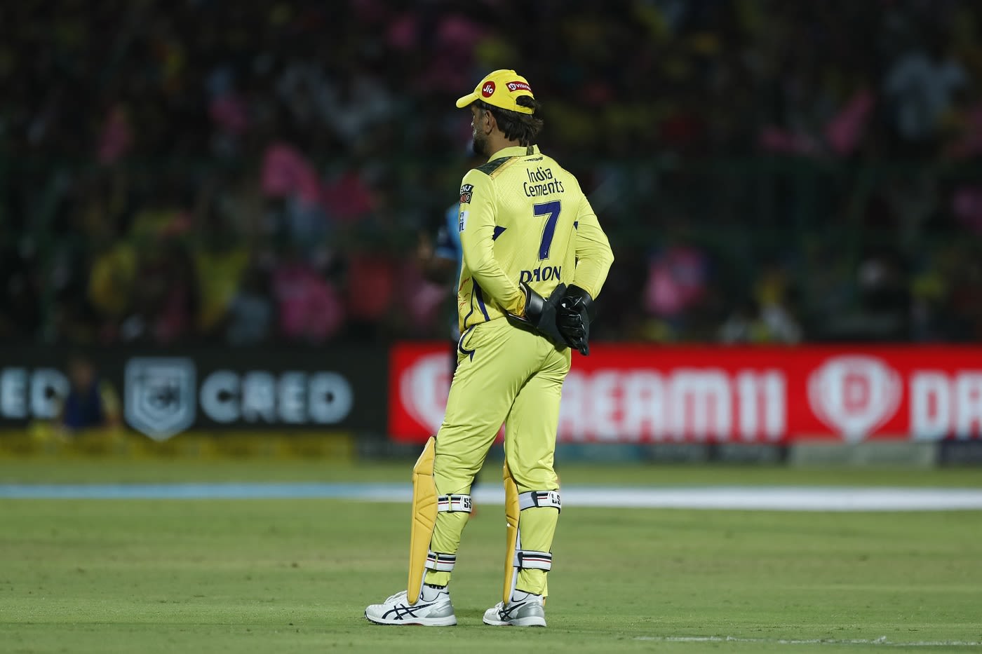 MS Dhoni has his thinking cap on | ESPNcricinfo.com