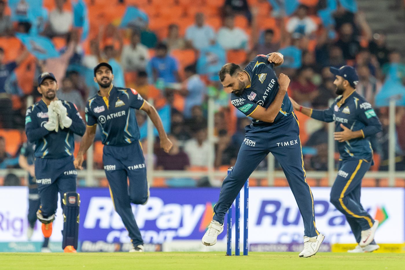 Mohammed Shami returned 4 for 11 in his four overs | ESPNcricinfo.com